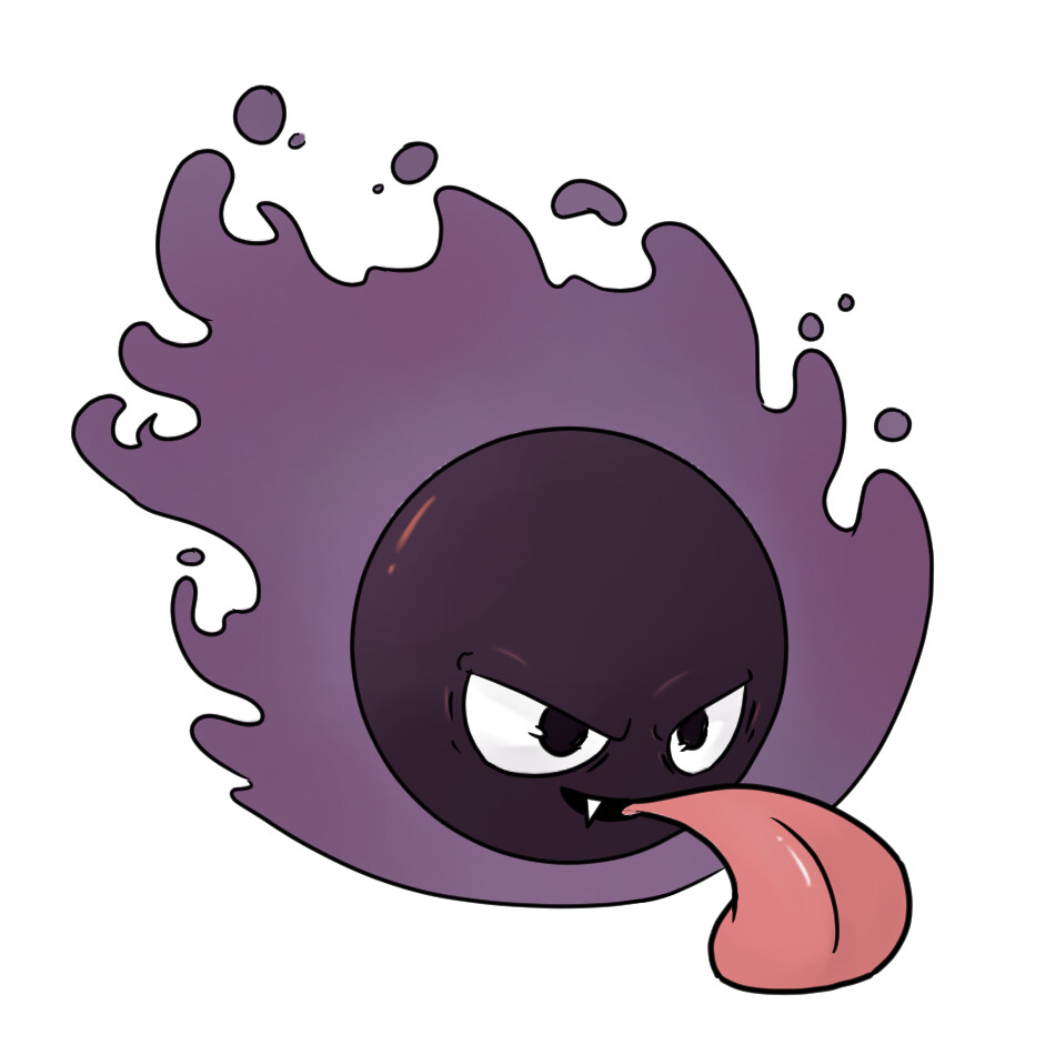 ArtStation - Gastly sticker