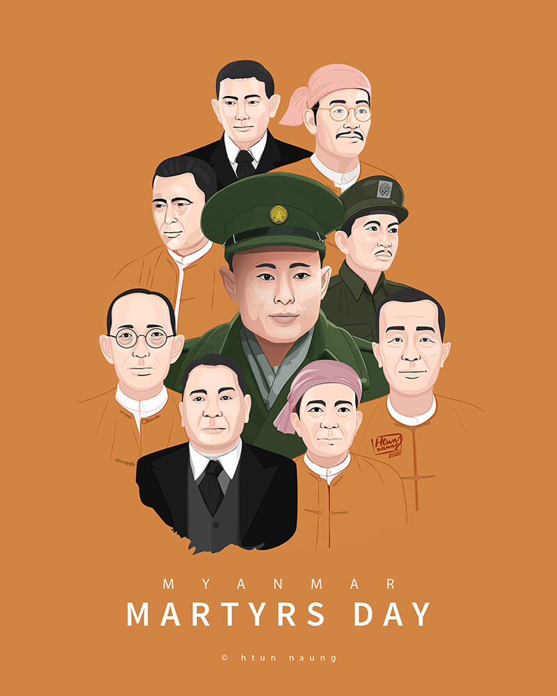 Htun Naung - Burmese Martyrs' Day