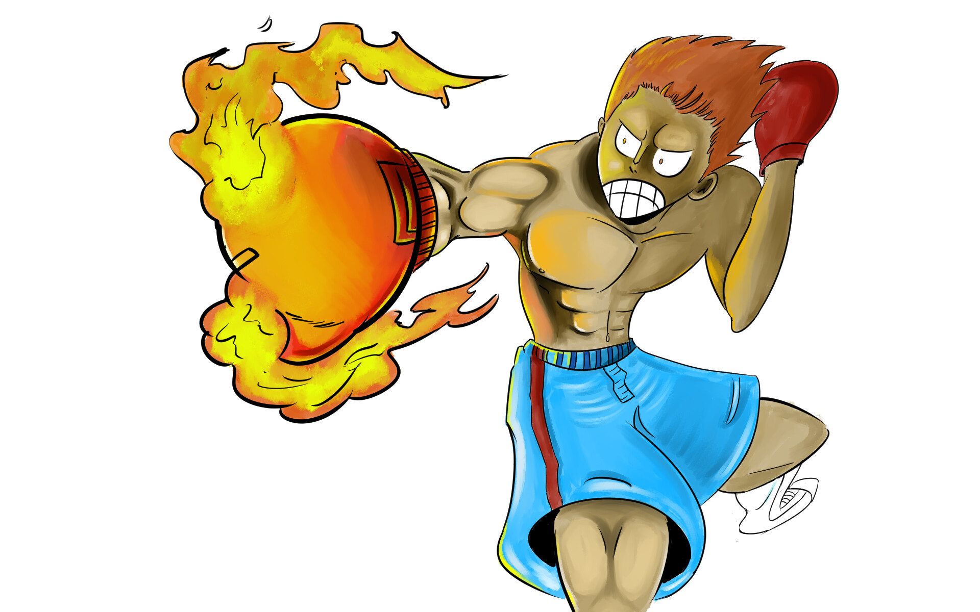 Majid Atta - Fire Fist Boxer