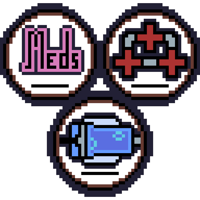 ArtStation - Pixel Art U.I. Elements for "Save Dave"