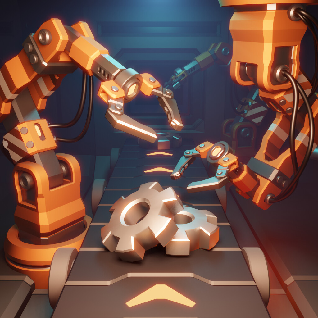 ArtStation - Sandship: Crafting Factory arts