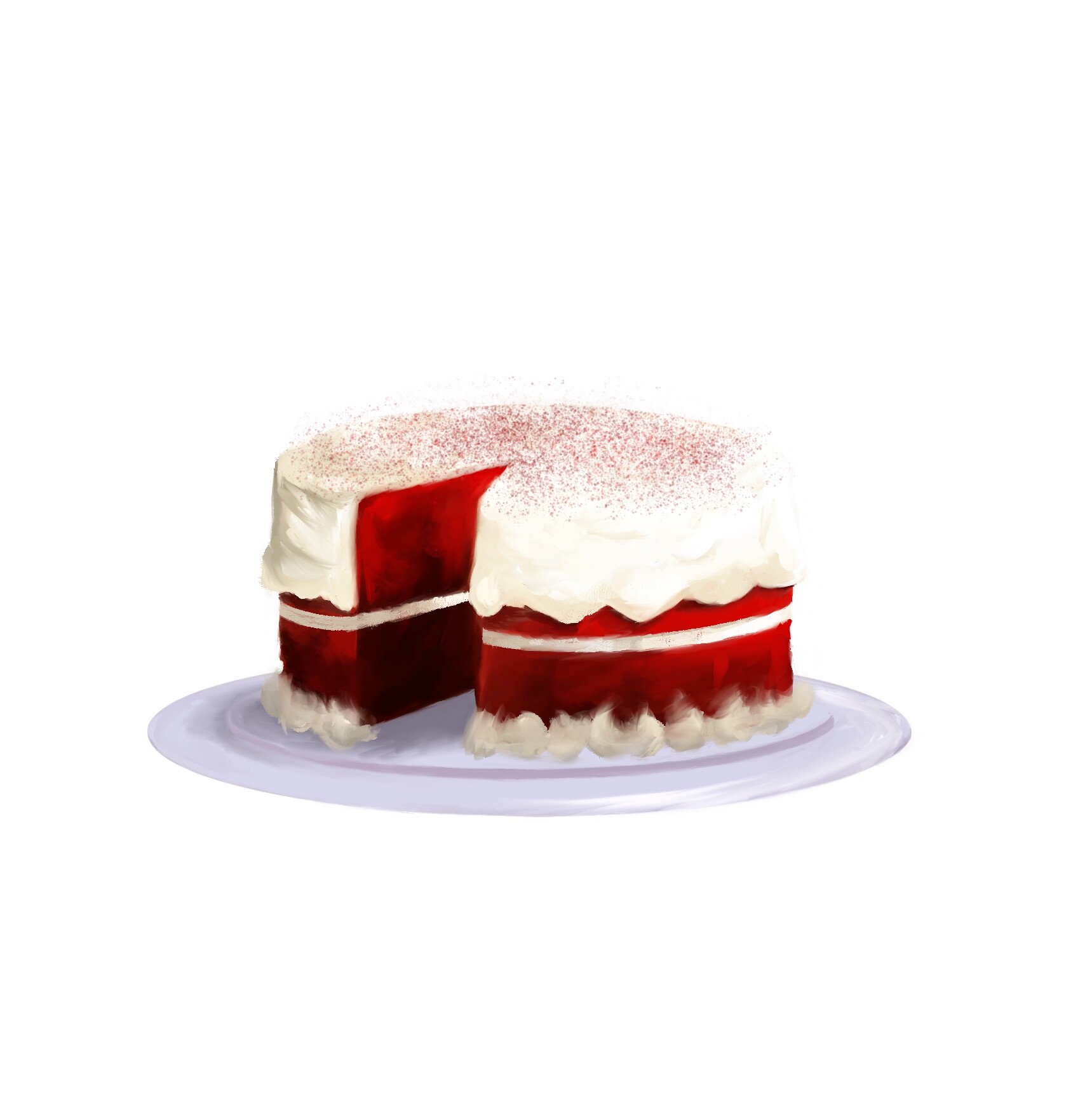 ArtStation - Red Velvet Cake