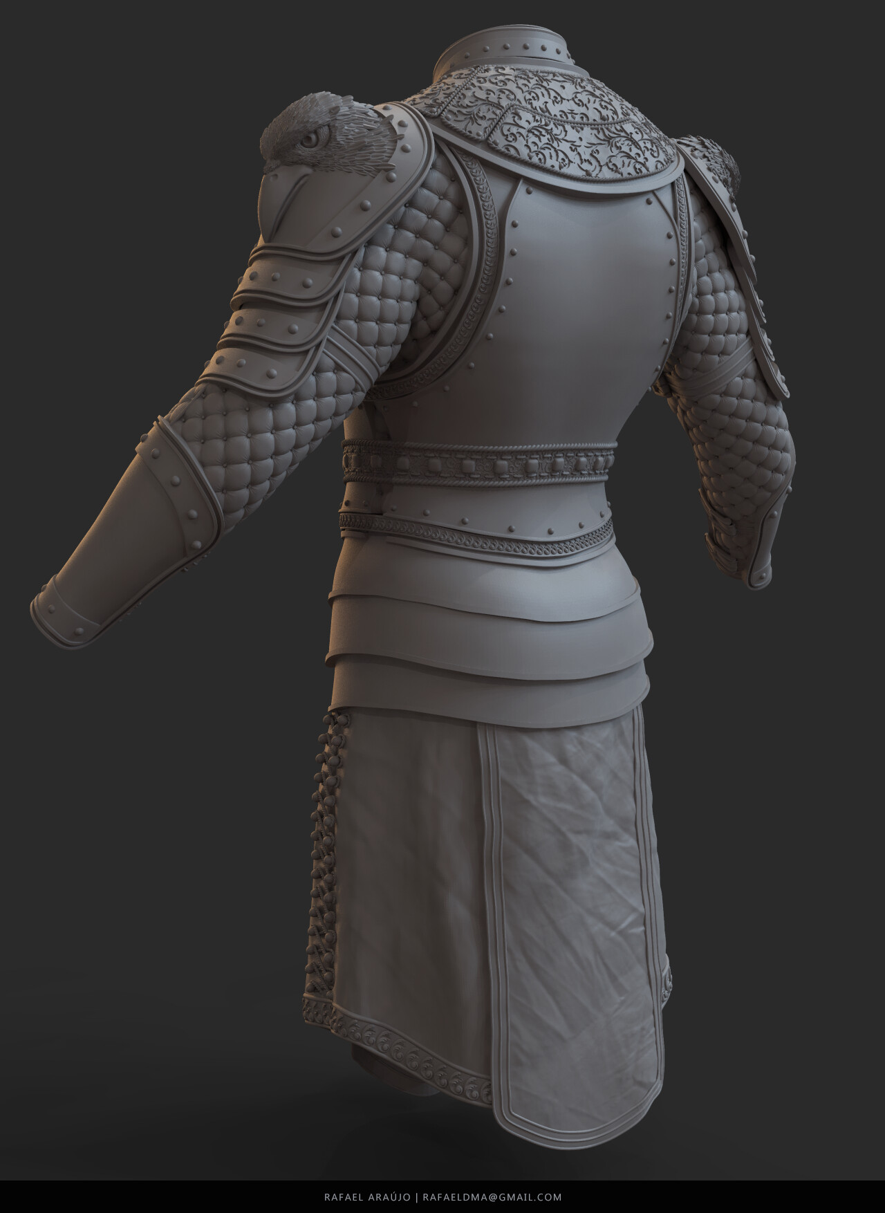 Game Of Thrones Armor Concept Art