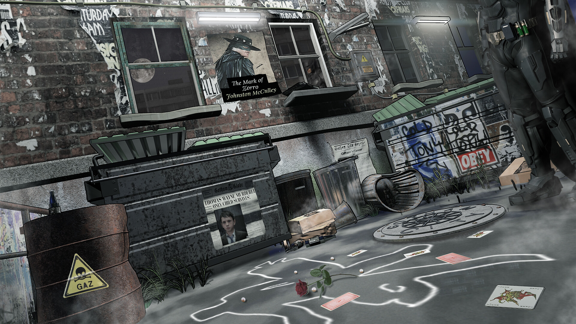City Crime Scene Alley