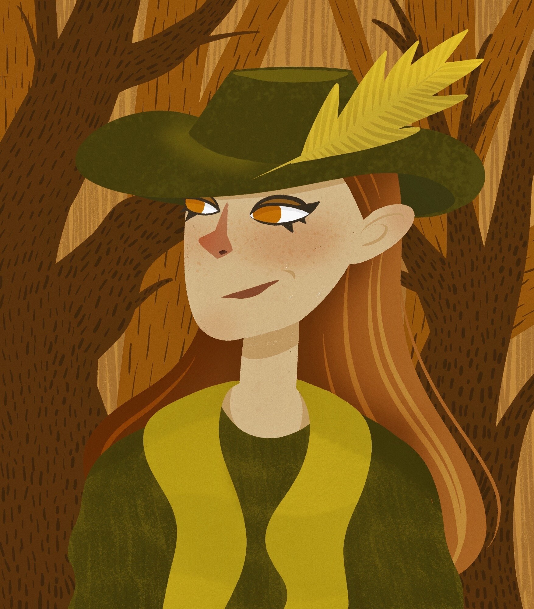 ArtStation - a hunter girl