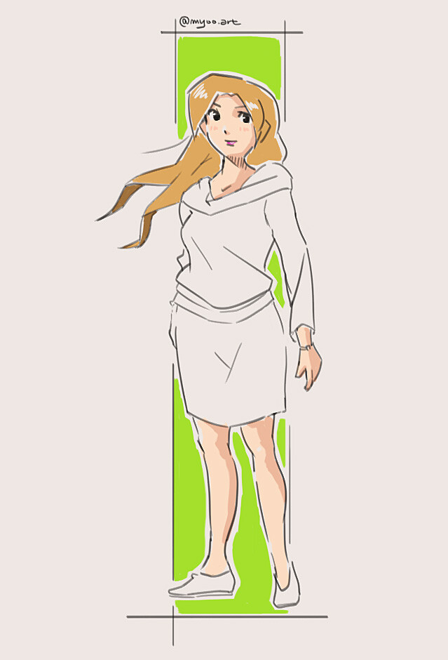 ArtStation - Manga style character