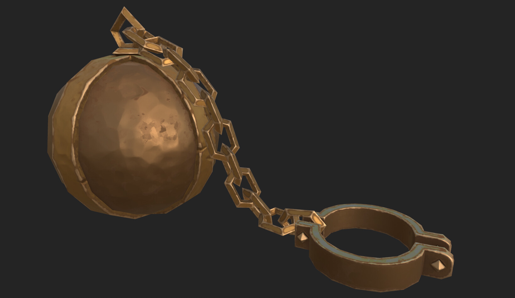 ArtStation - Prison ball stylized