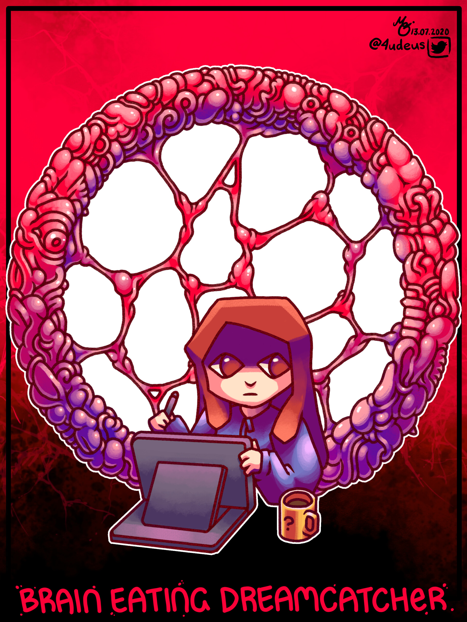 ArtStation - Brain Eating Dreamcatcher