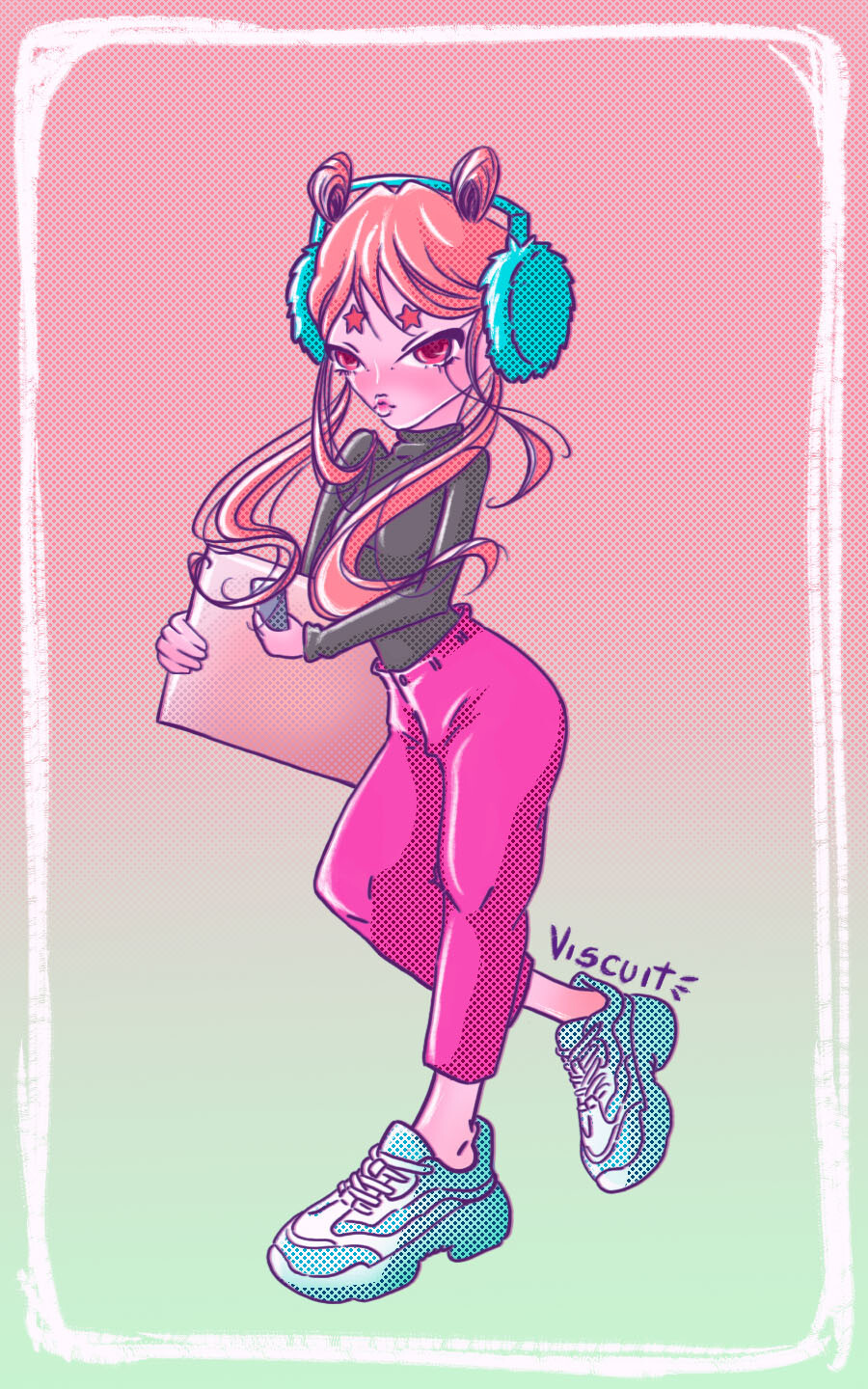 ArtStation - Pink Girl