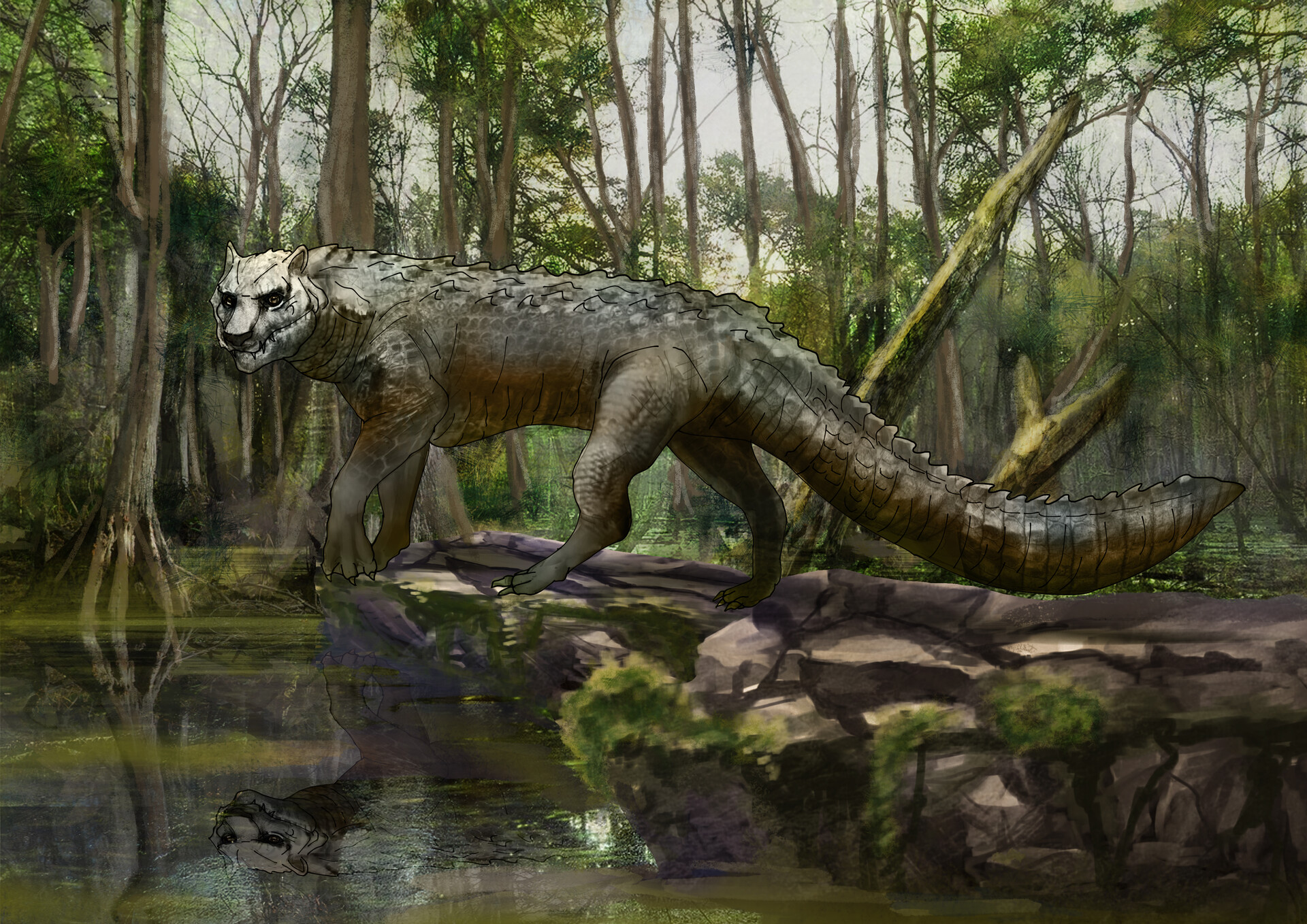 ArtStation - The Tiger/Crocodile Mutation