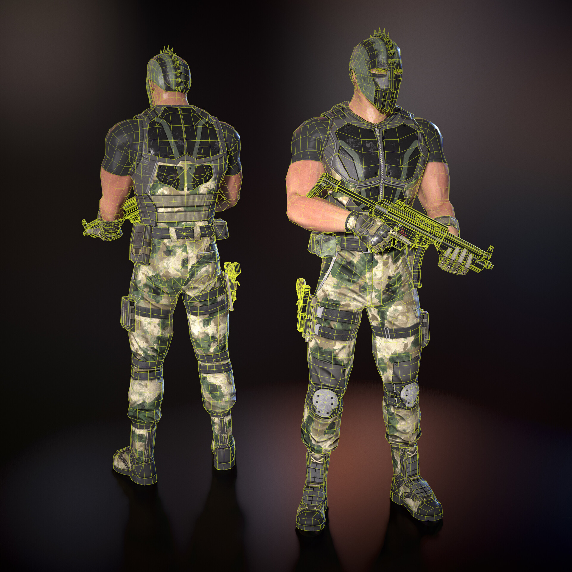 Brian Tsang - Trigger Fist G.O.A.T. characters