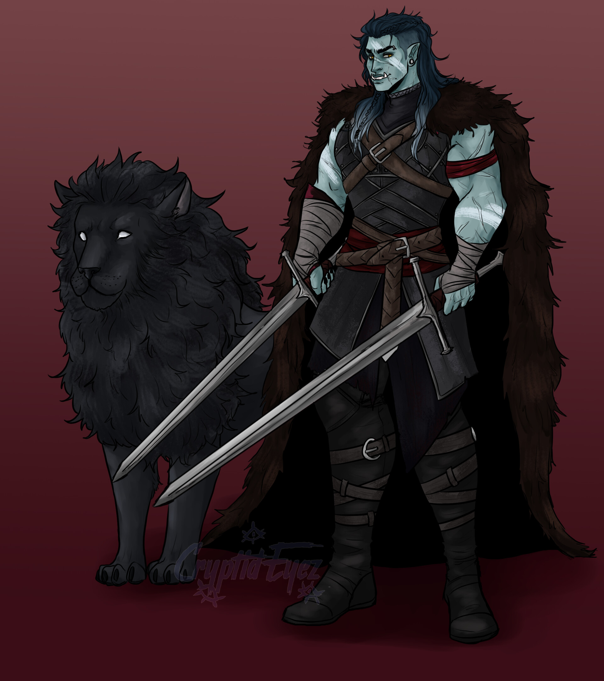 ArtStation - DnD OC: Erebus