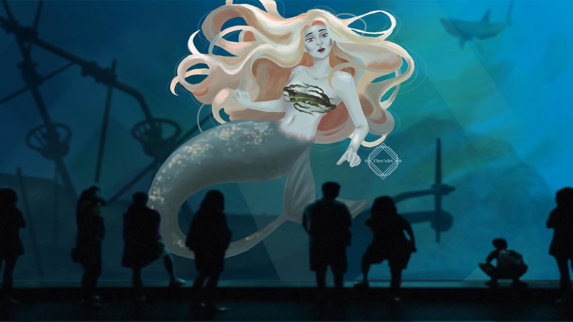 ArtStation - Mermaid Aquarium
