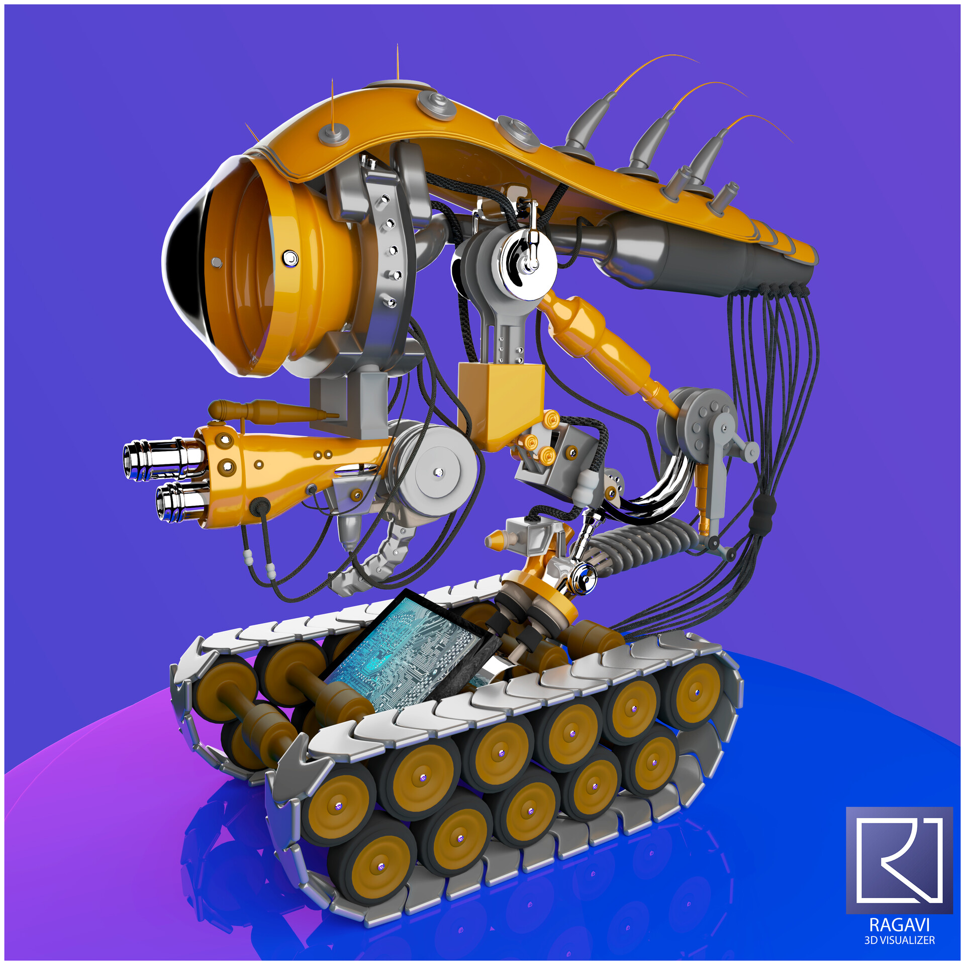 ArtStation - Alien Gun with Texture