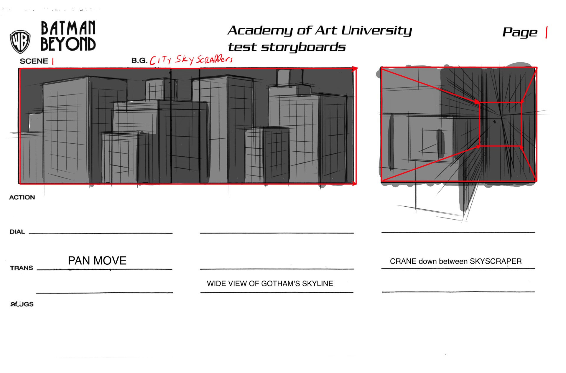 ArtStation - The Batman from script