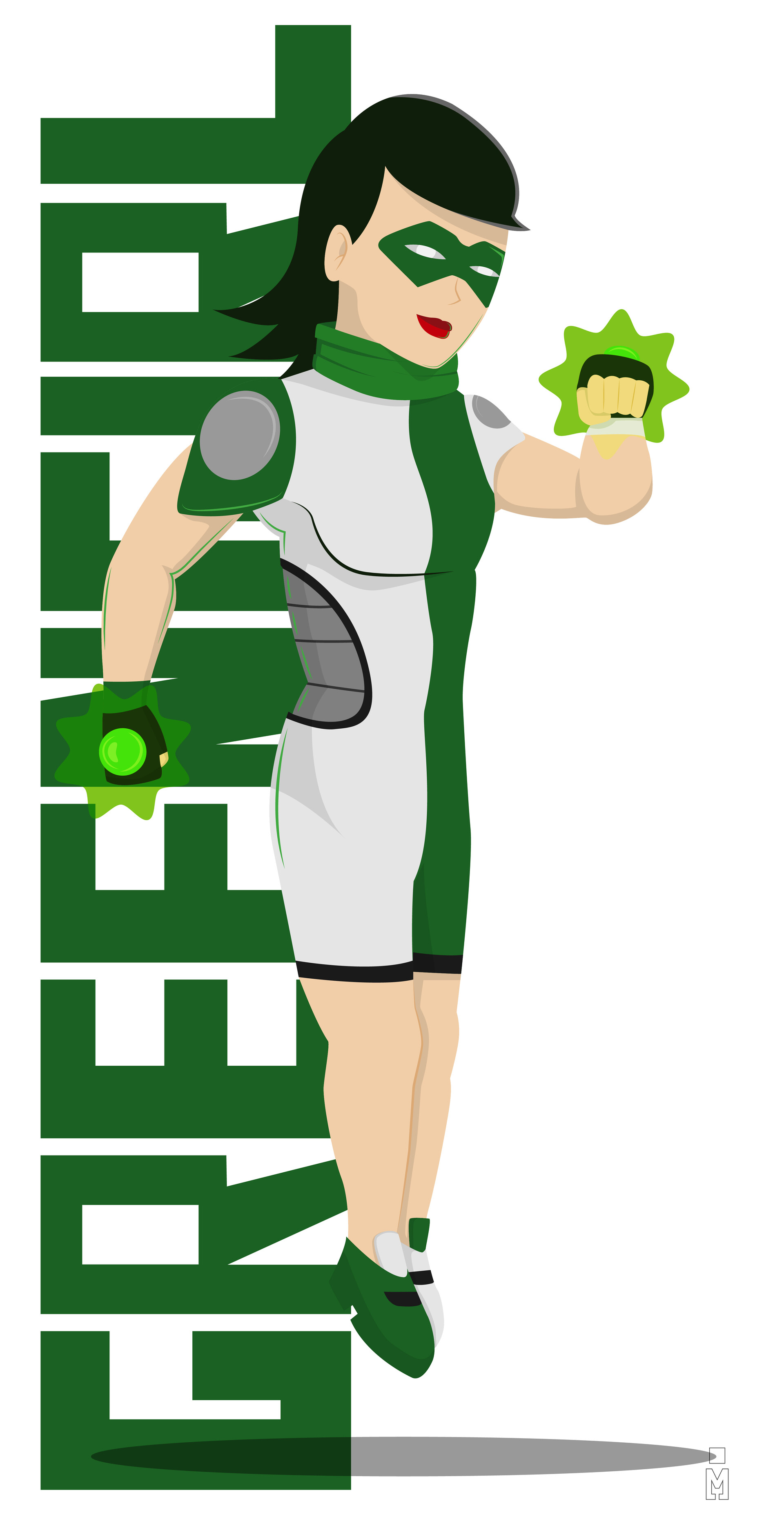 ArtStation - Green Girl