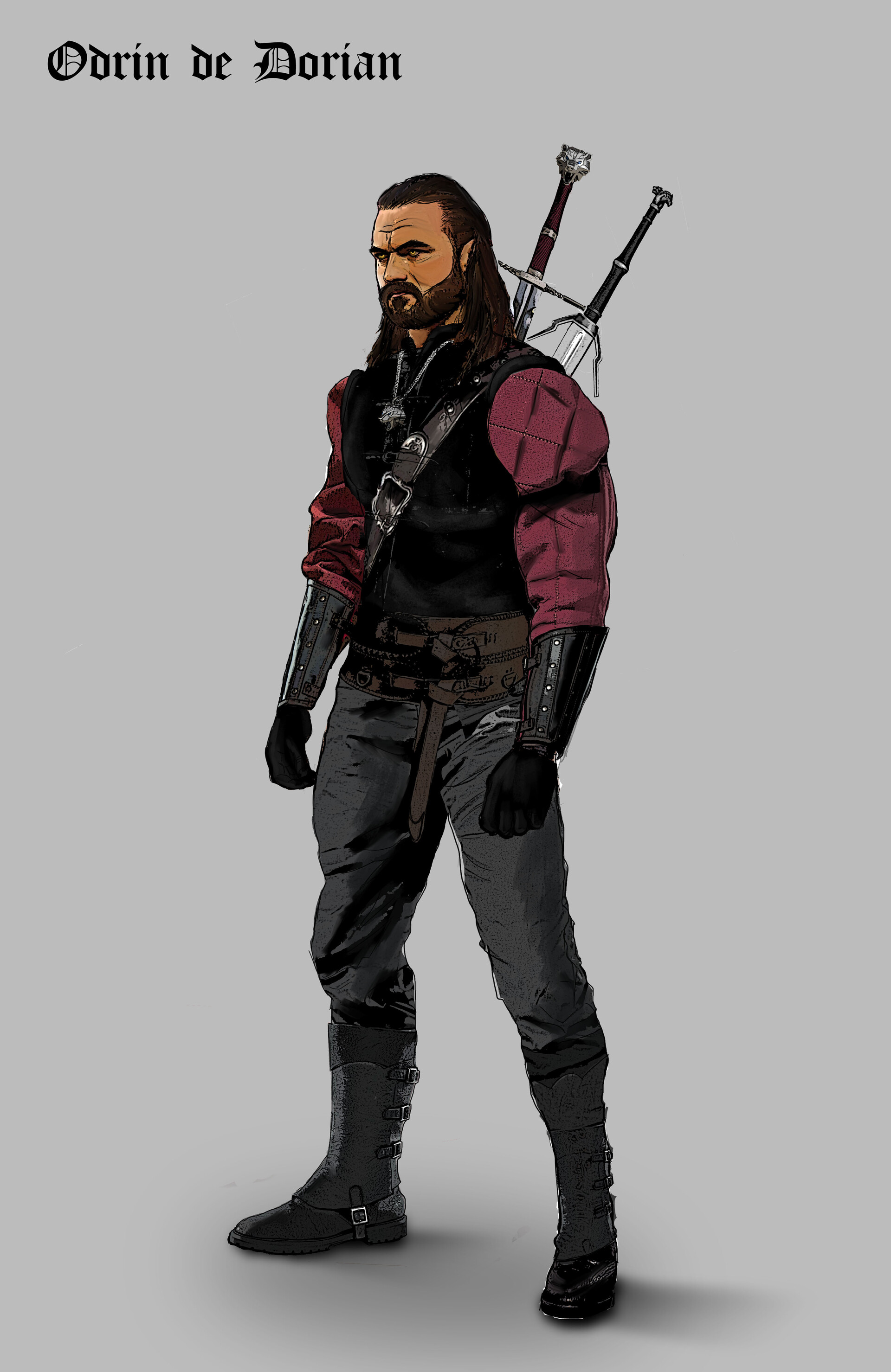 ArtStation - Odrin Of Dorian - Concept Character (PhotoBasing)