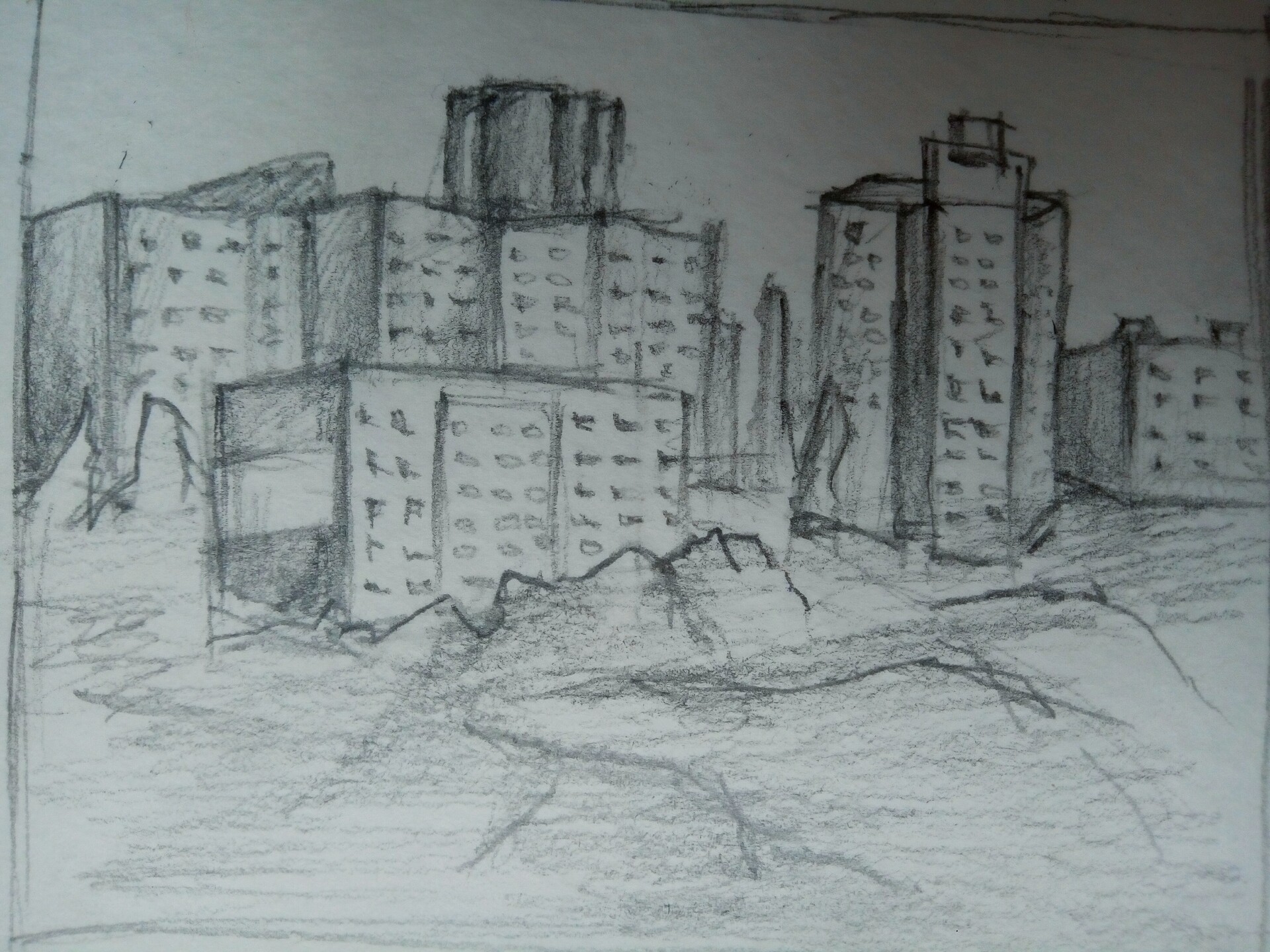 ArtStation - Sketch a landscape in 5-10 minutes