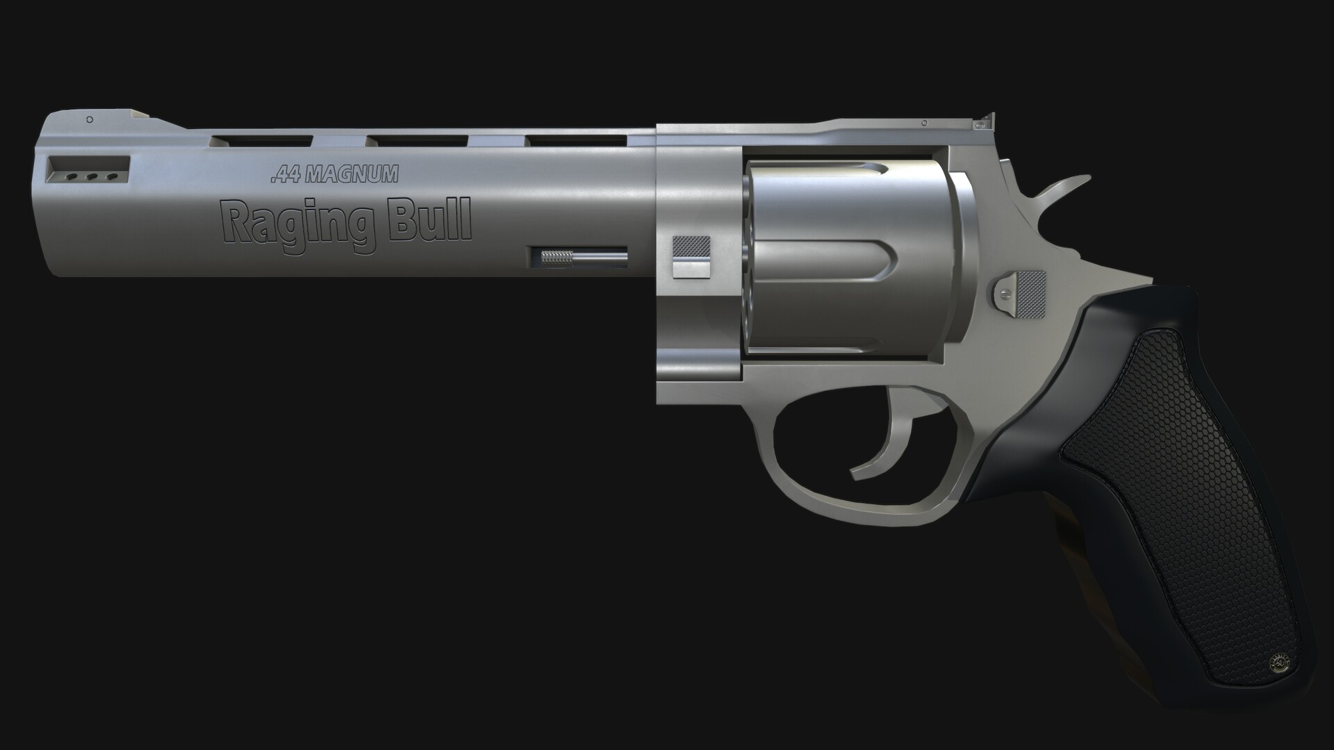 ArtStation - Taurus Raging Bull. Magnum .44