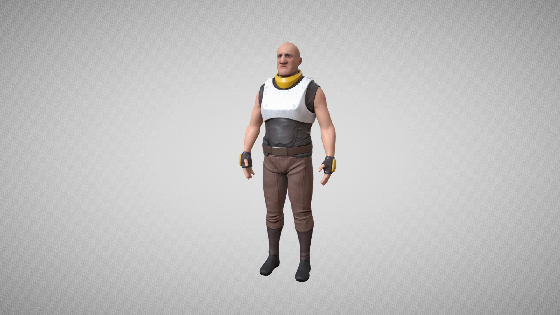 ArtStation - Sci-fi Brute character