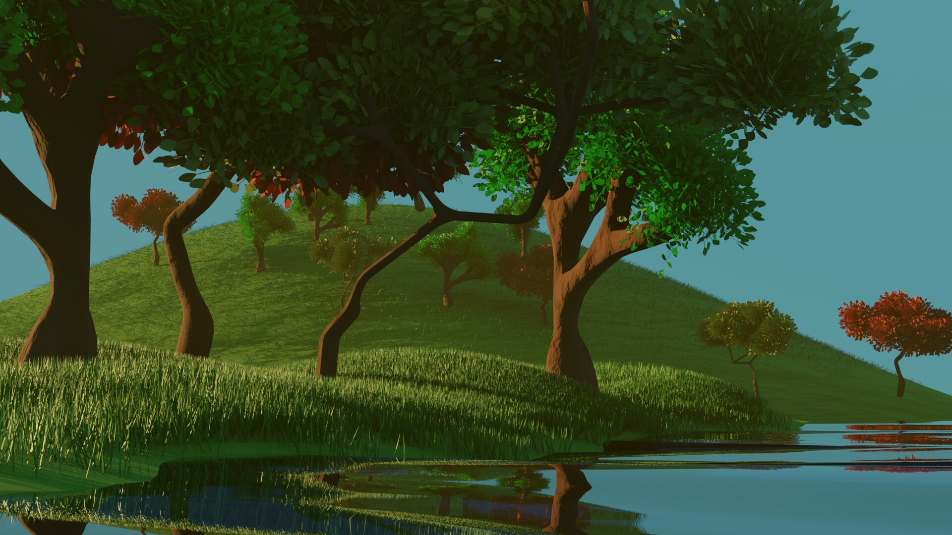 ArtStation - Grassy Plains