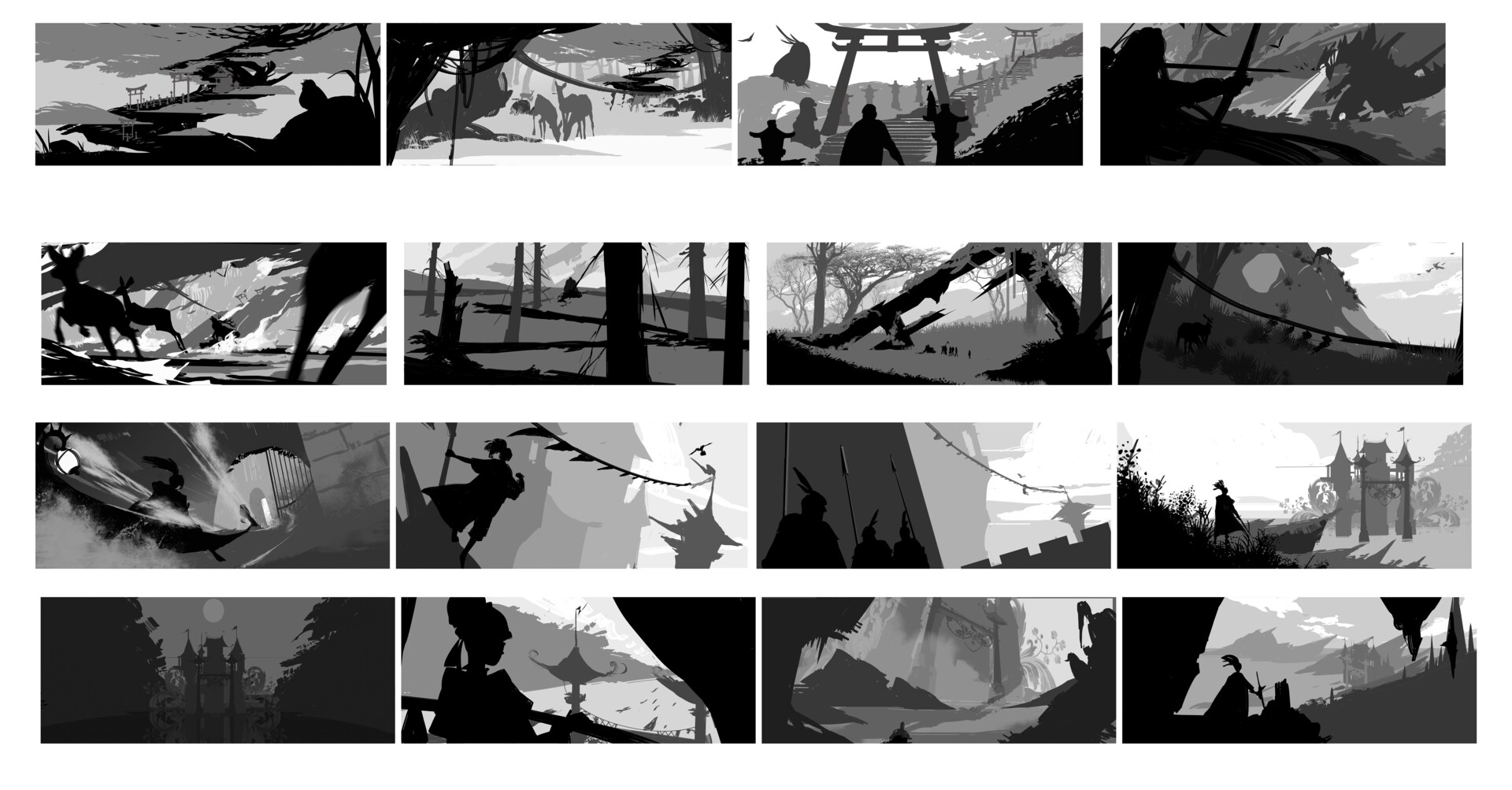 ArtStation - BW-sketch