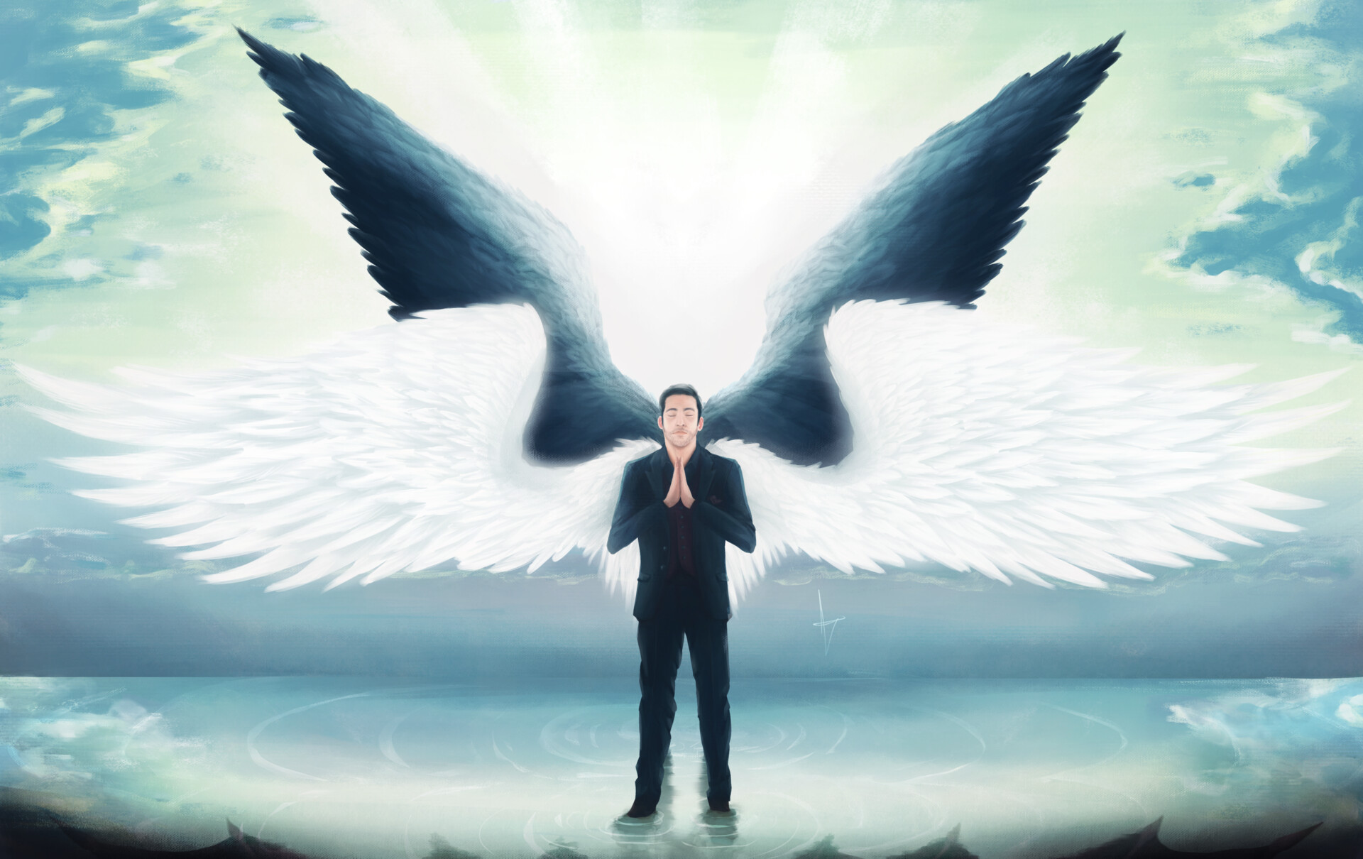 ArtStation - Lucifer (TV): Who will pray?