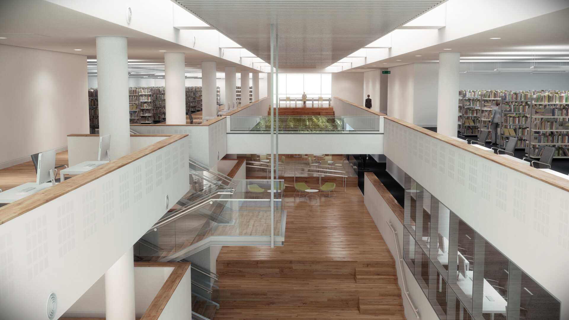 ArtStation - Library interior