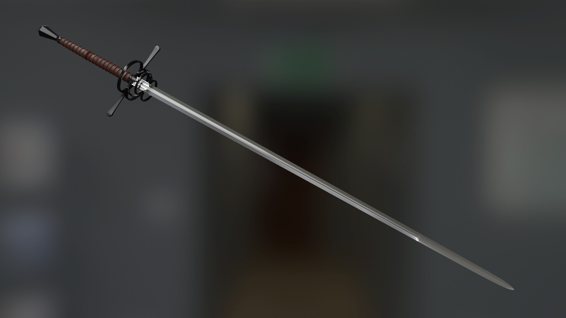ArtStation - XVI-XVII century longsword