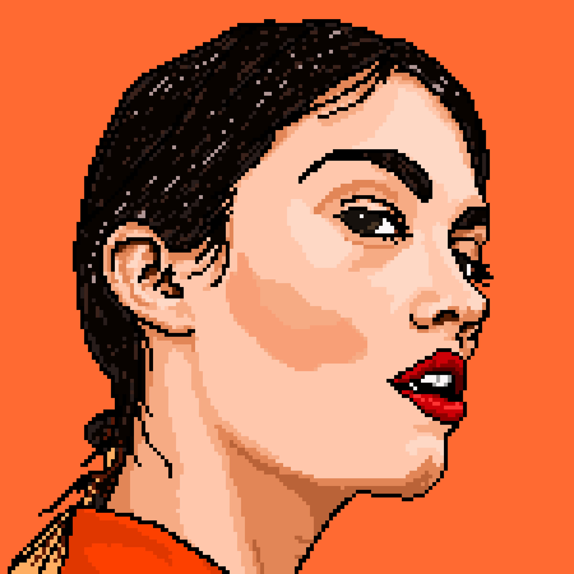 ArtStation - Pixel Art Portrait