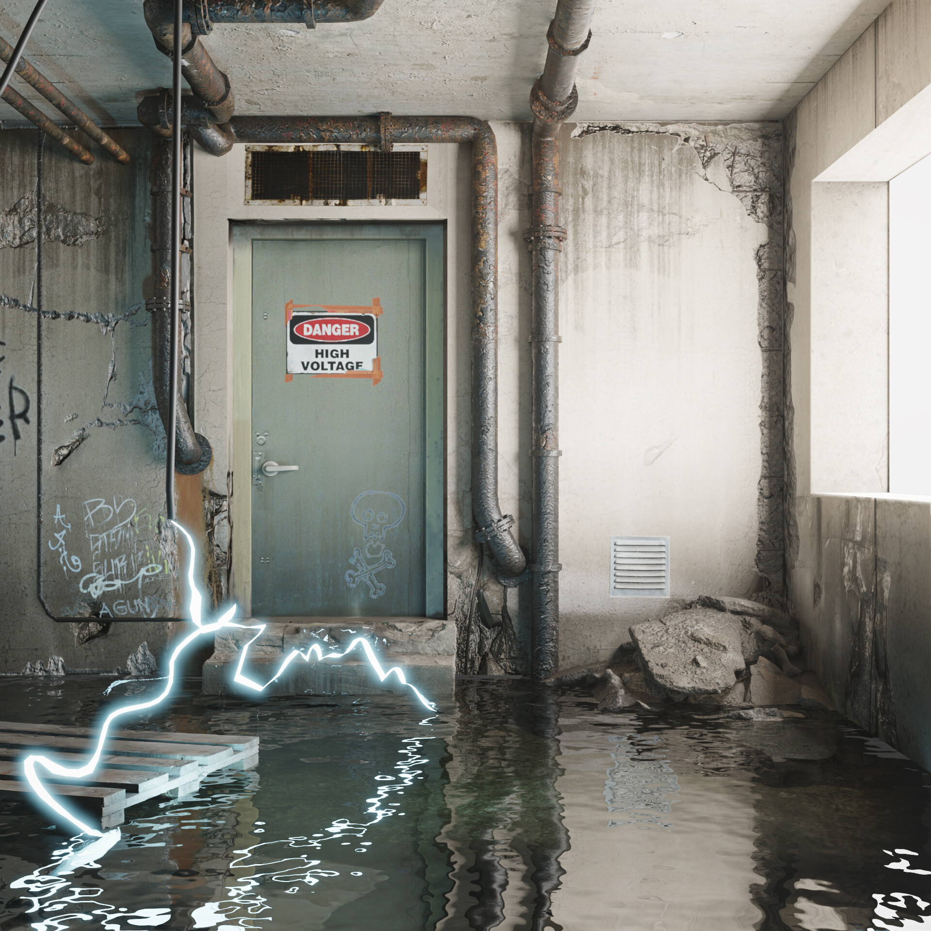 Ivan Novikov - Half-Life 2 inspired environment