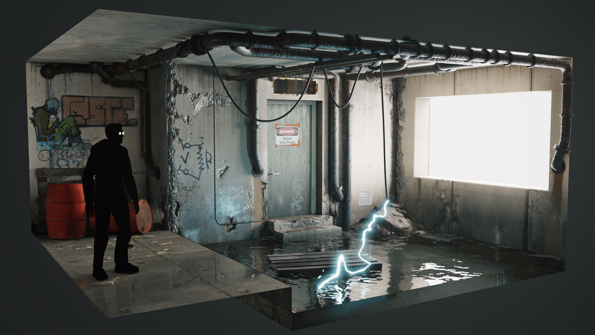 Ivan Novikov - Half-Life 2 inspired environment