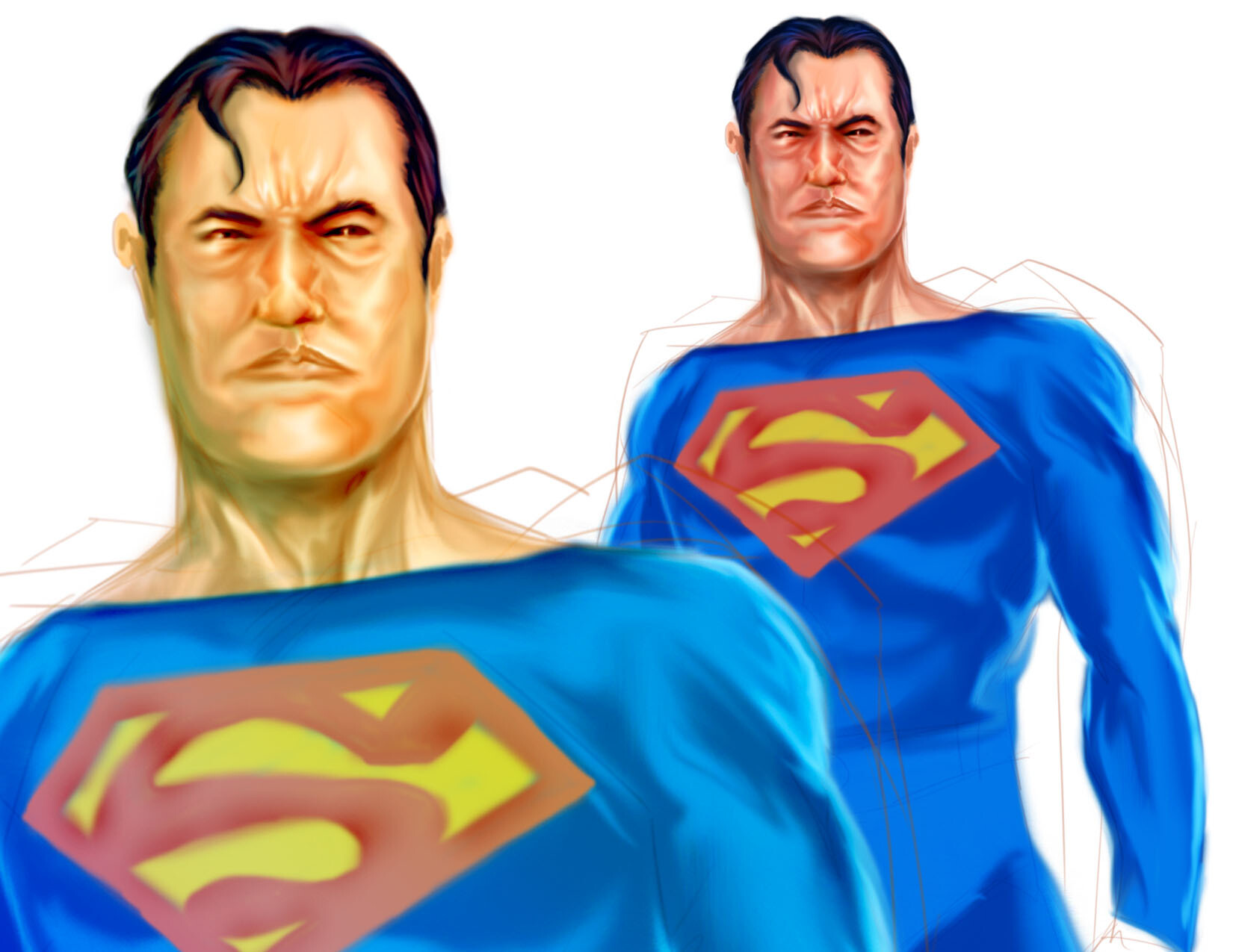 ArtStation - Angry Superman