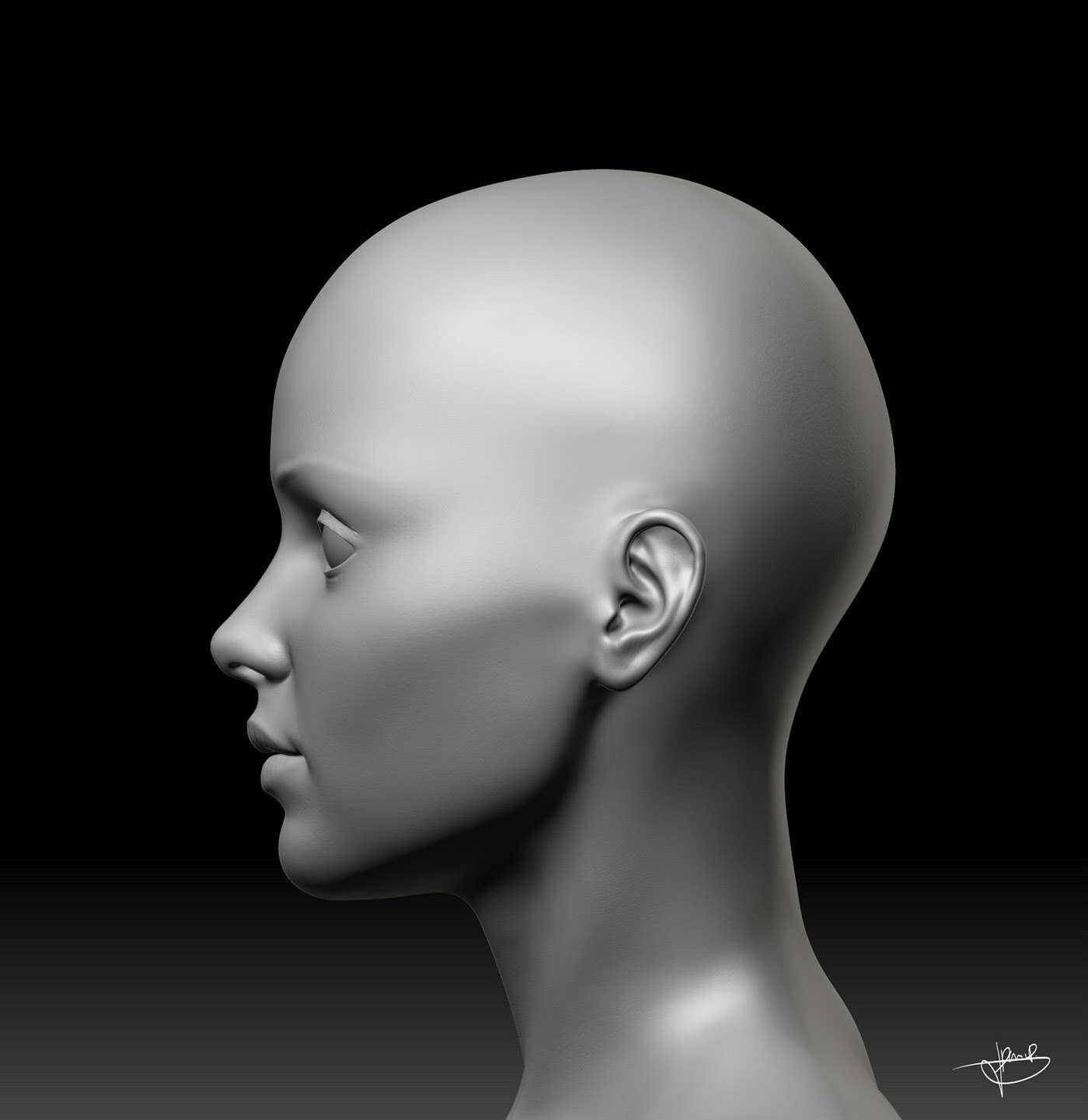 ArtStation - Female Anatomy sculpting