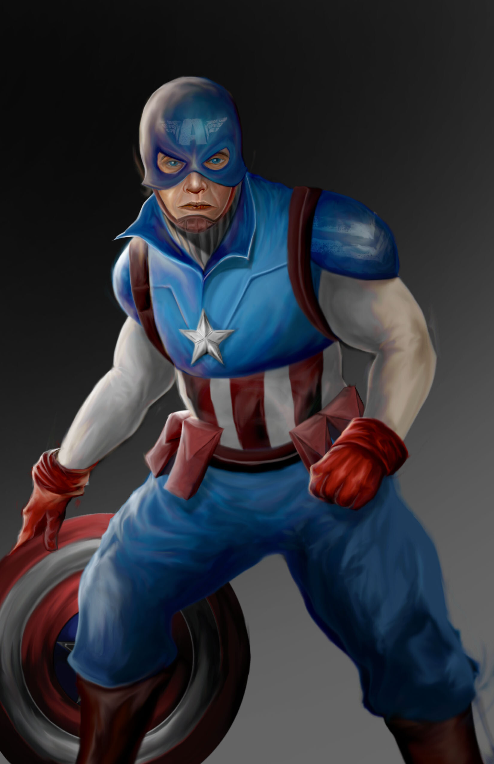 ArtStation - Captain America