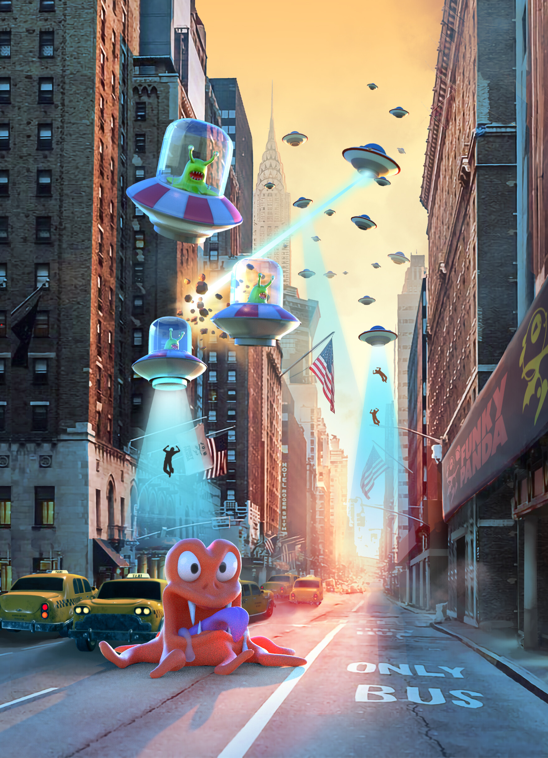 ArtStation - Alien Invasion!