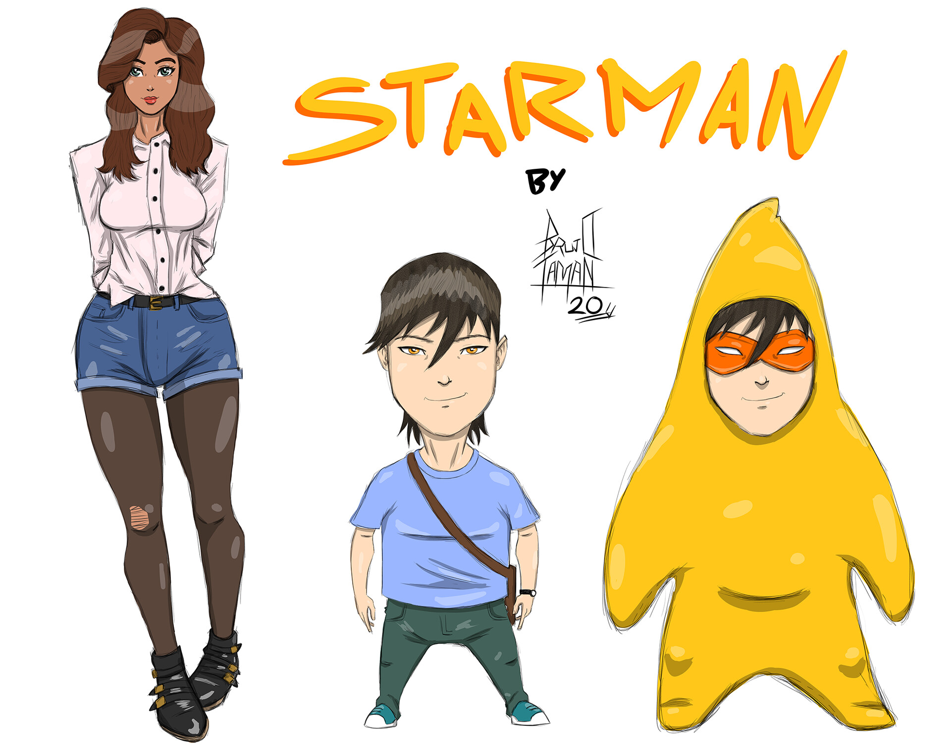 ArtStation - Starman Character Design