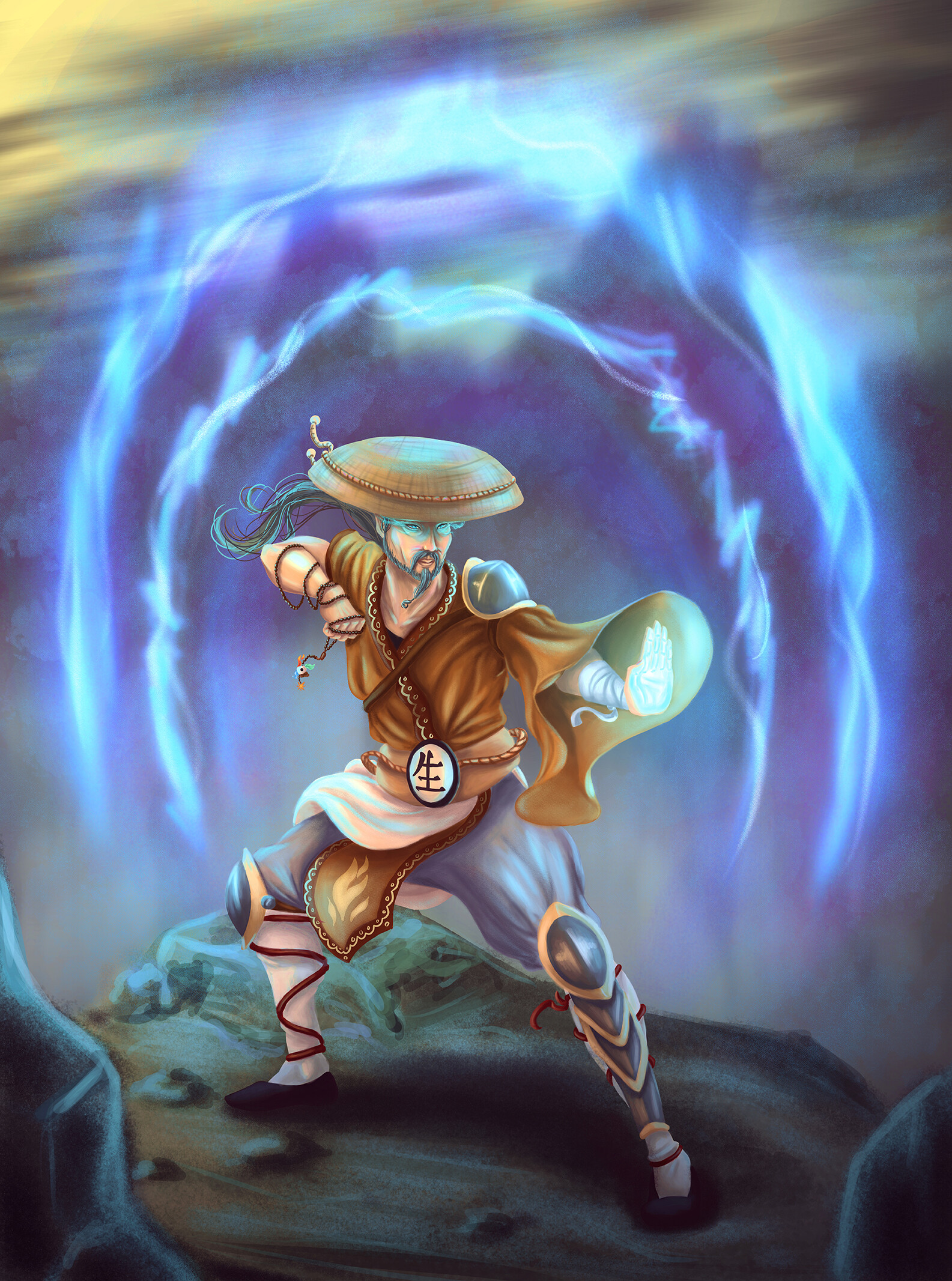 ArtStation - Jin, Monk Master