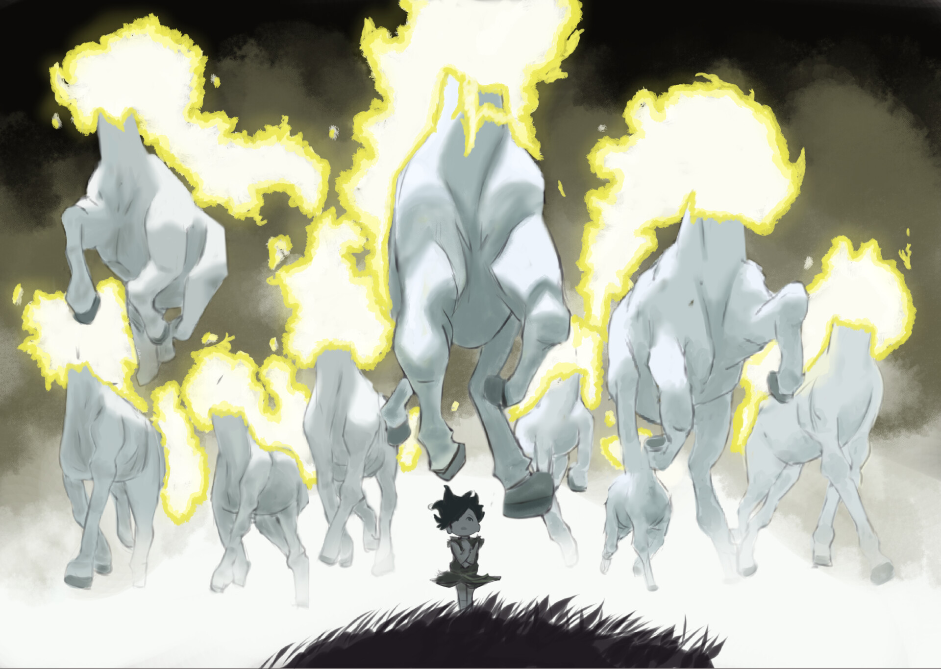 ArtStation - Dororo OP study/redraw