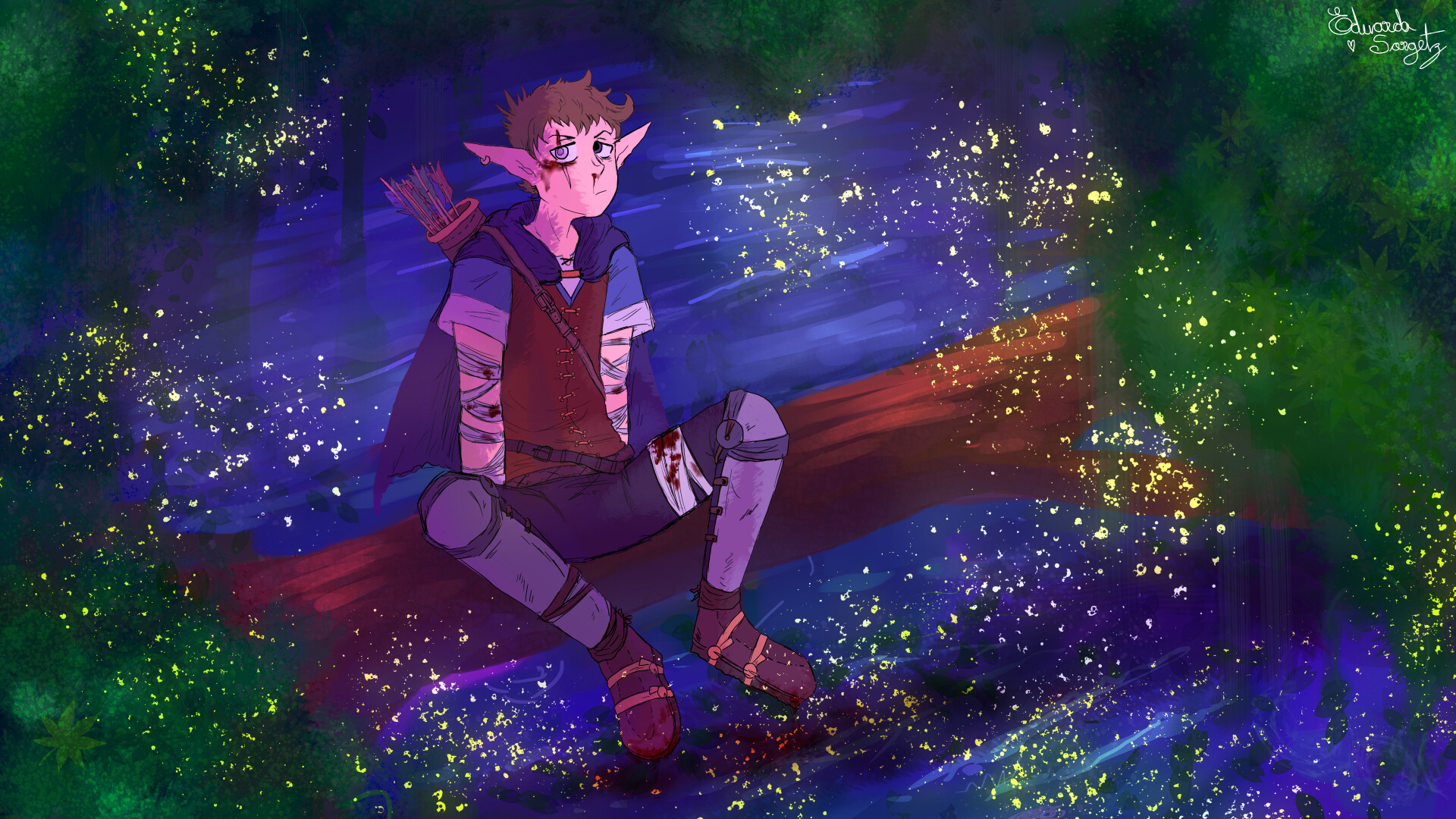 ArtStation - Lonely elf