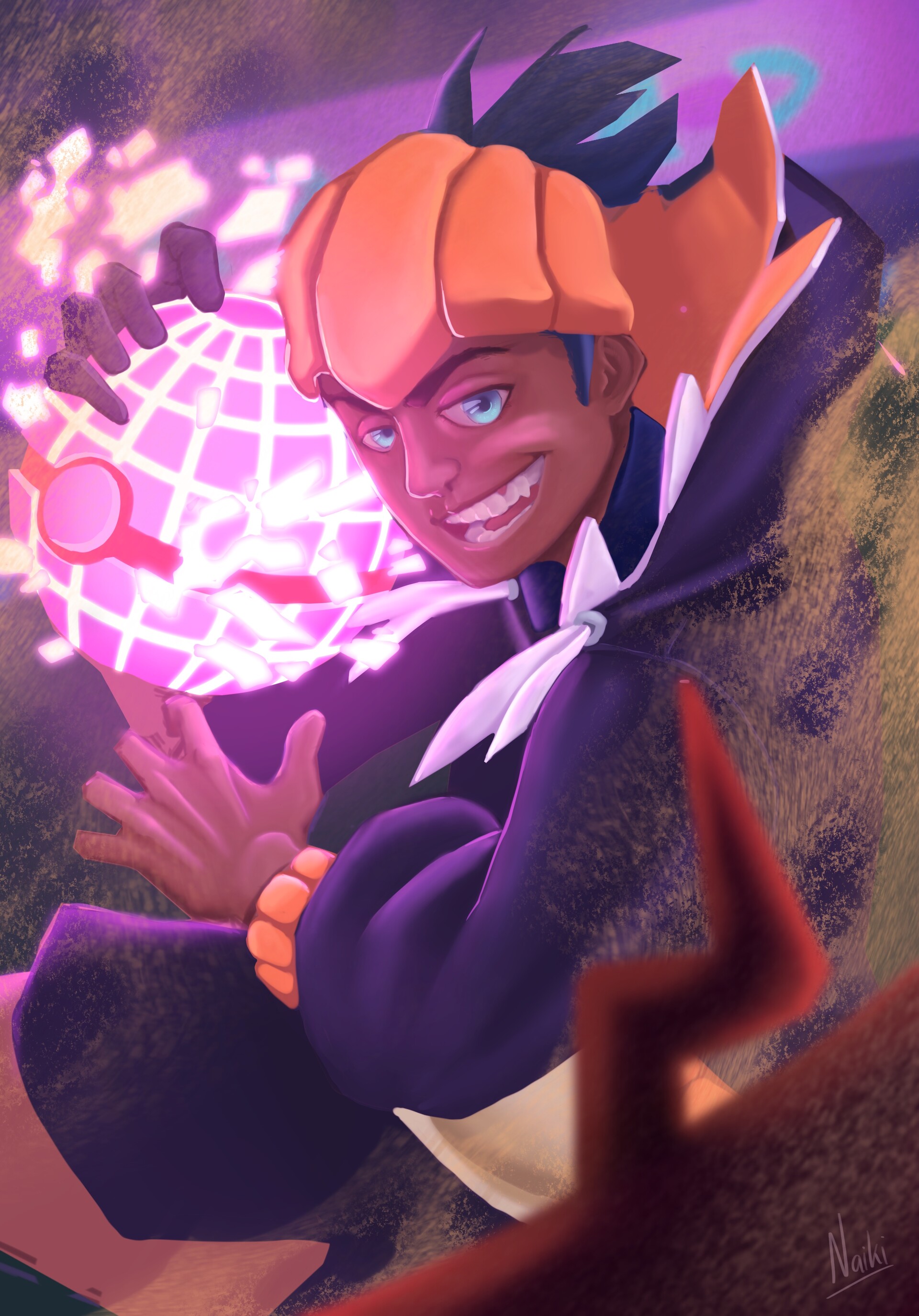 ArtStation - Raihan - Pokémon sword and shield.