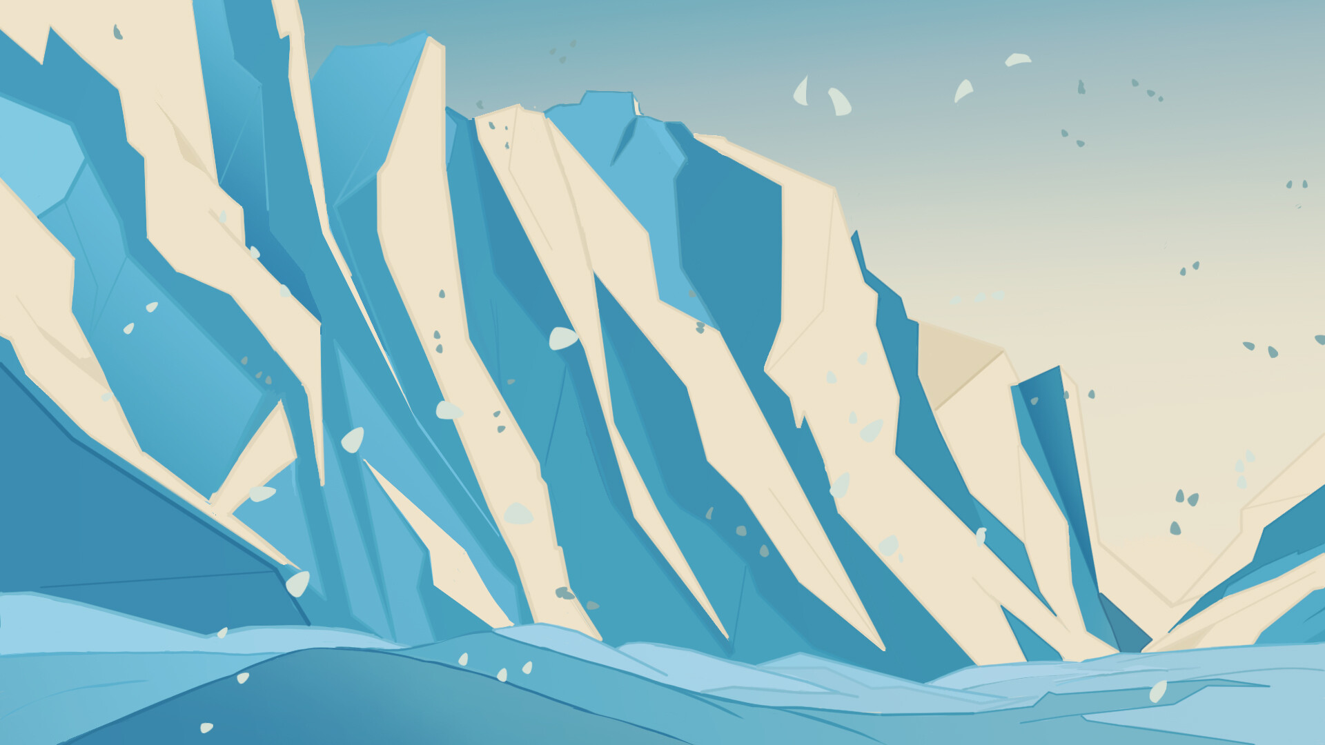 ArtStation - Ice Background