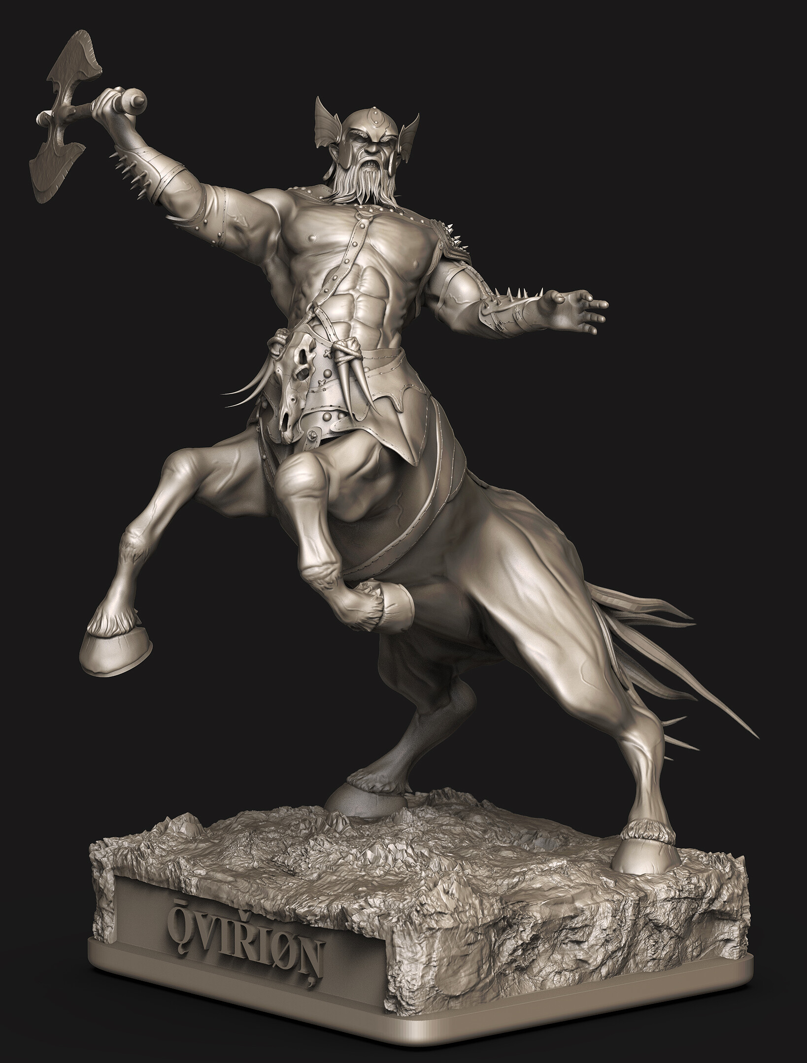 ArtStation - Quirion, the warrior centaur