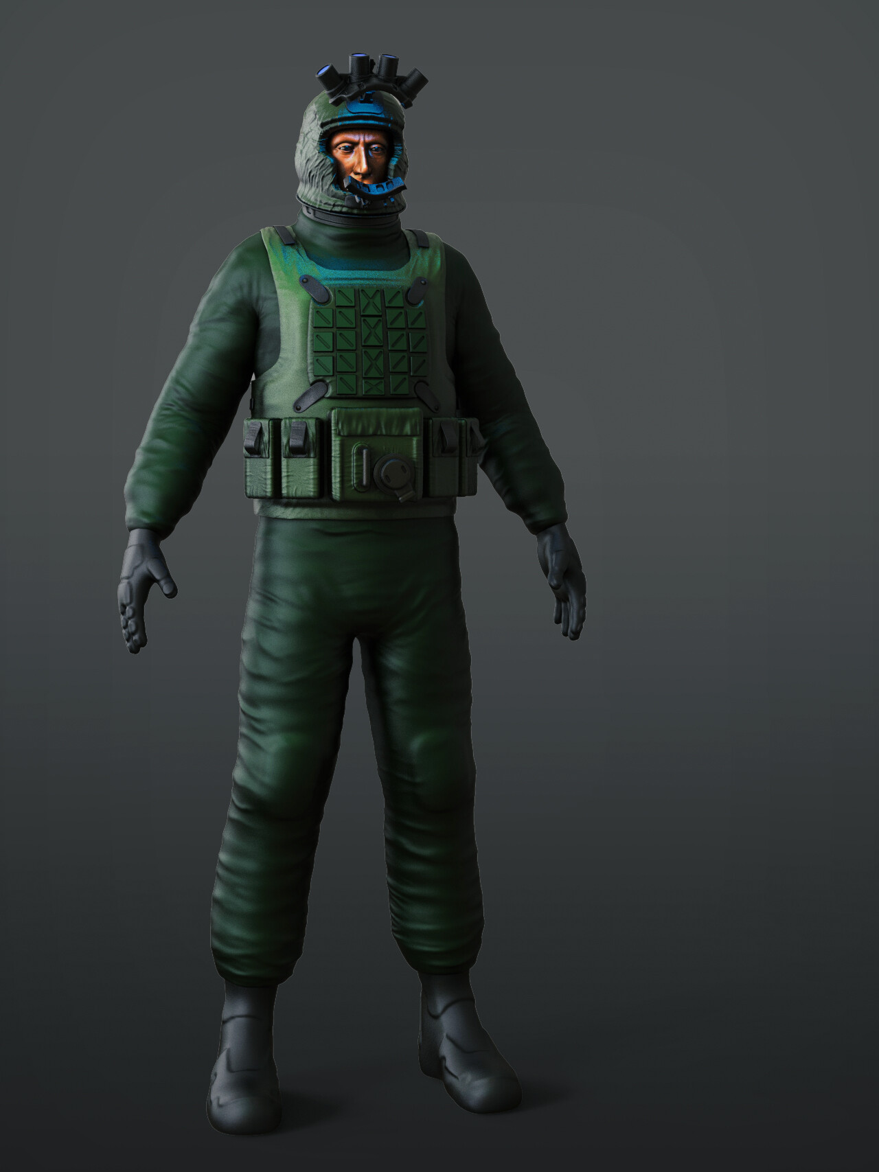 ArtStation - Soldier character design