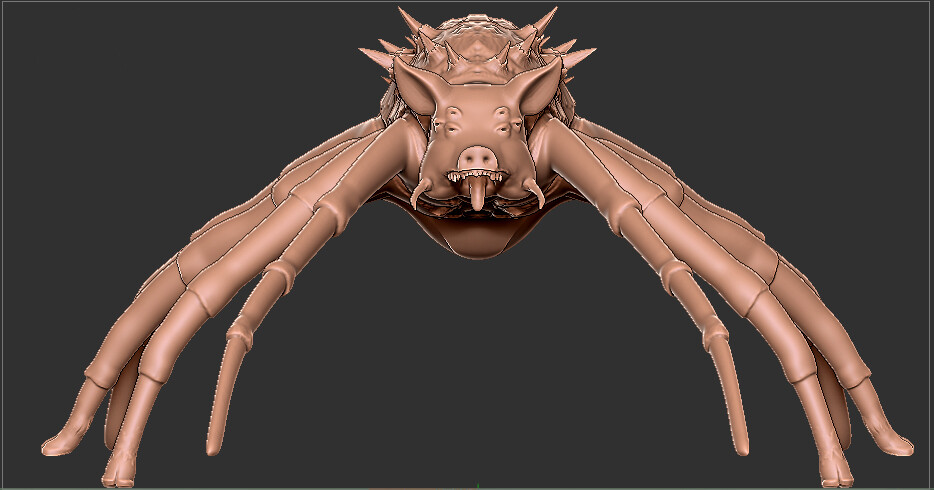 ArtStation - Spider pig