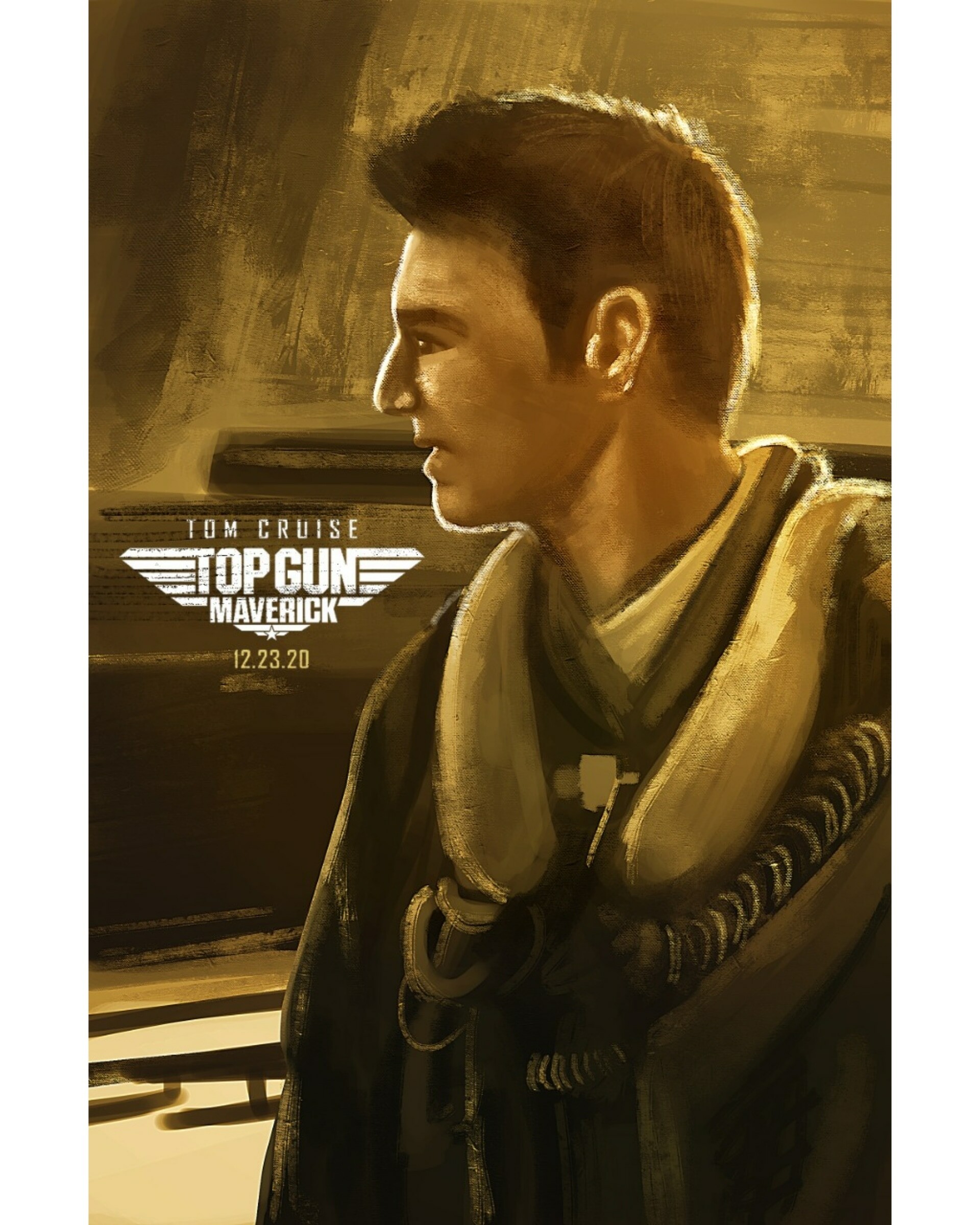 ArtStation - TOP GUN MAVERICK SPEED PAINT