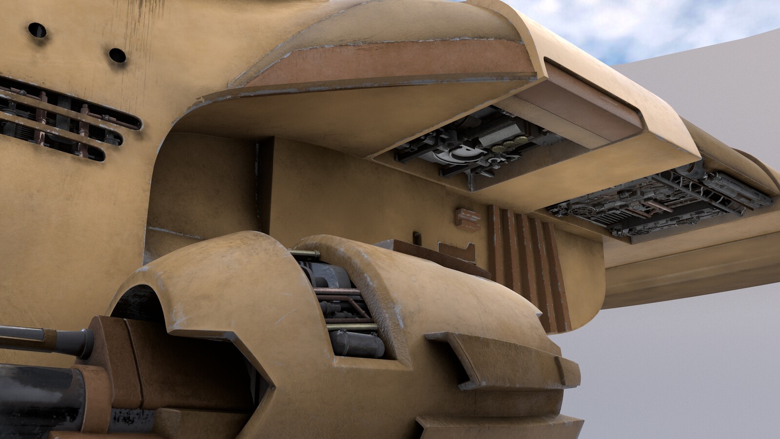 Jacob Haroutunian - Star Wars Episode 1 The Phantom Menace AAT Concept