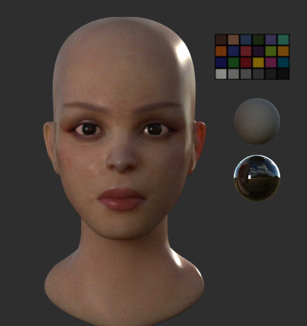 ArtStation - Female realistic charater