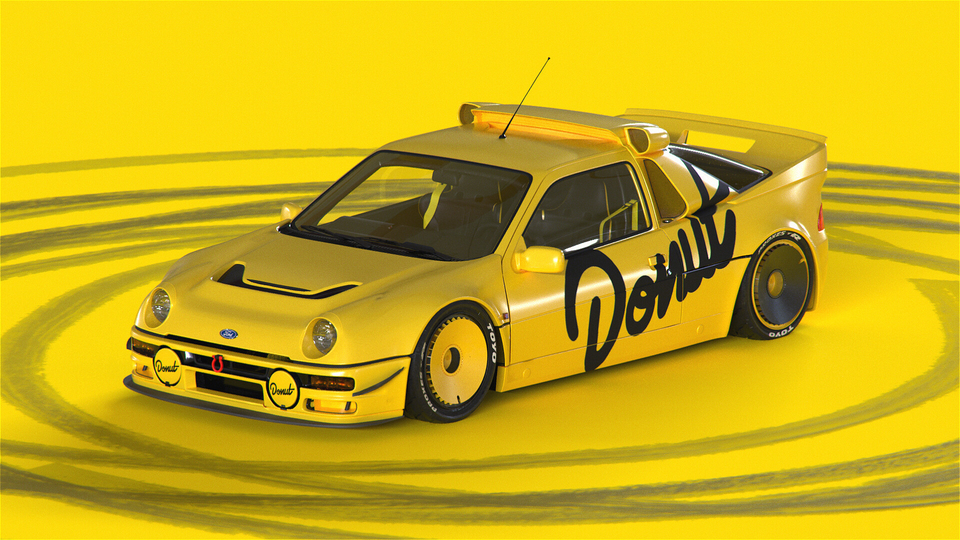 ArtStation - RS 2000 DONUT & HOONIGAN