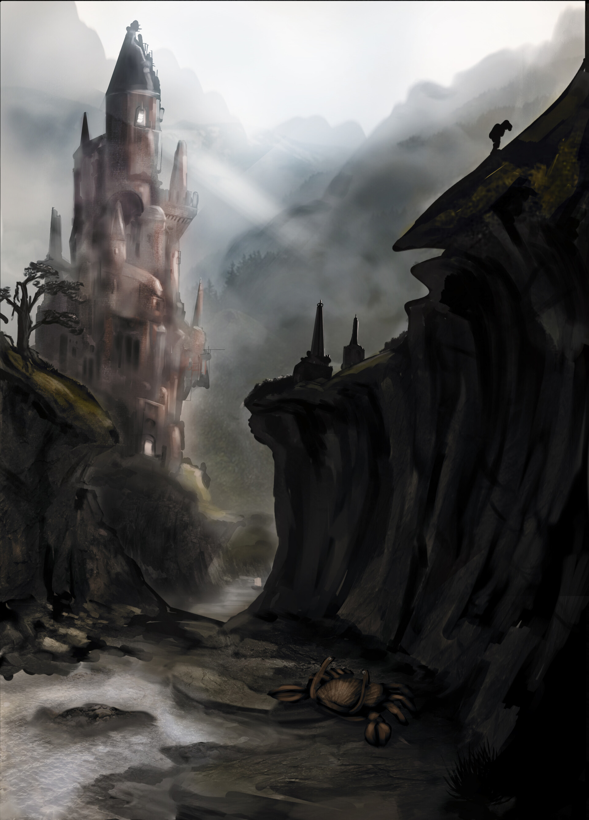 ArtStation - Crab Castle